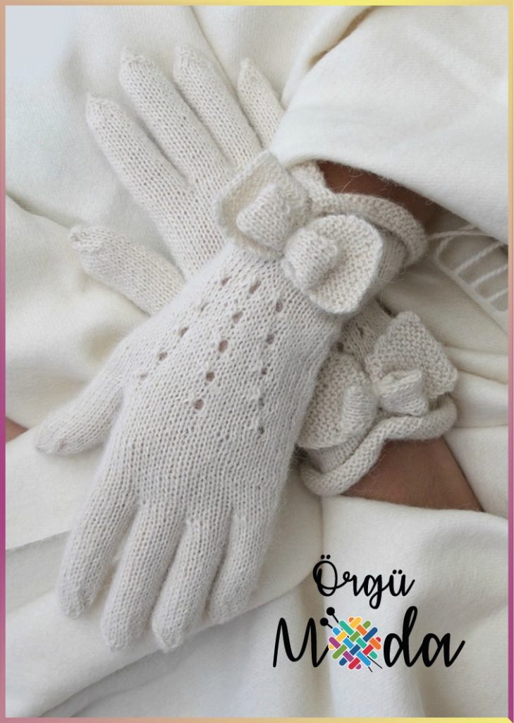 Dokusuyla Sıcacık Örgü Eldiven Modelleriyle Soğuğa Meydan Okuyan ...